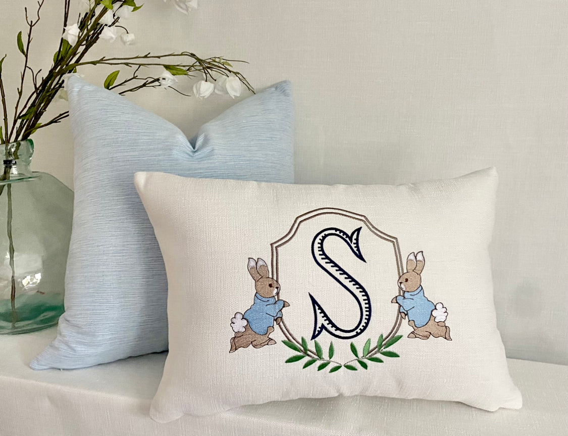 Peter Rabbit Pillow – AHA Designs